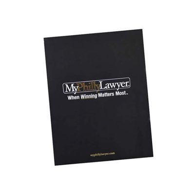 9" x 12" Foil Stamped Presentation Folders - Two Pockets ...